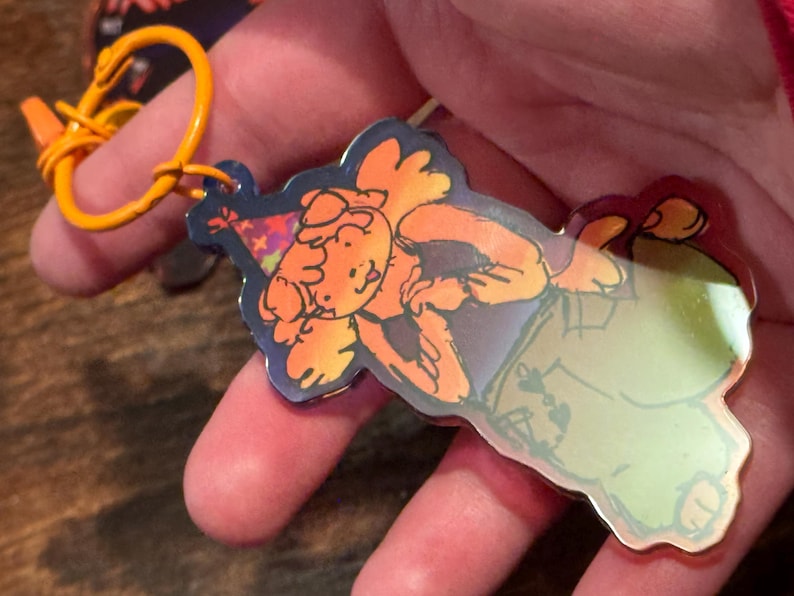Party Noob and Pest Regretevator Poob Keychain 3in - Etsy