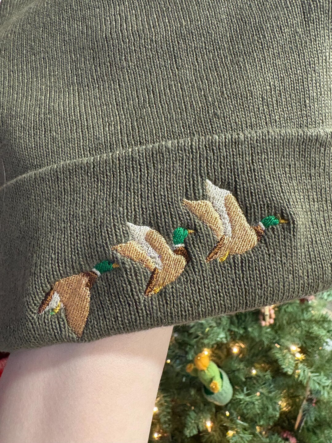Flying Mallard Duck Beanie / Stocking Cap / Hunting / Fishing / - Etsy
