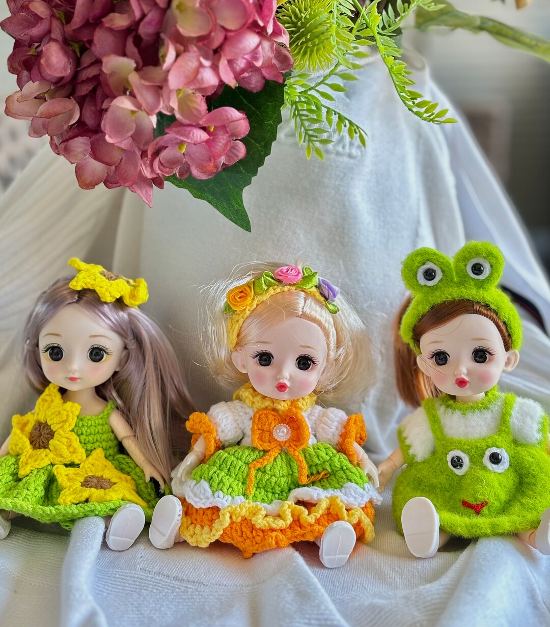 Forest Sprite Doll A Woodland-themed Doll With Vibrant Green Attire ...