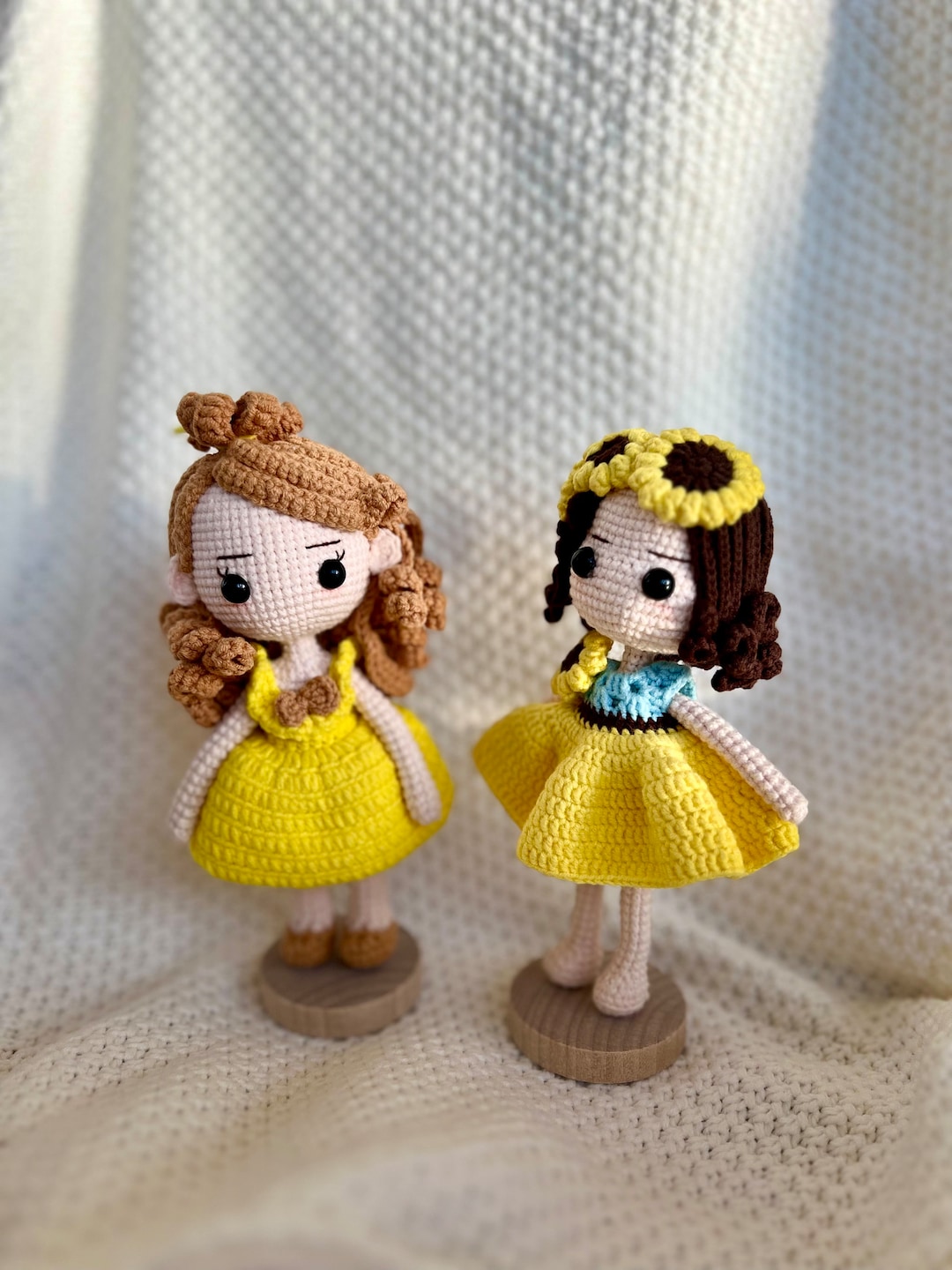 Adorable Artistry: Handcrafted Dolls Crochet Handmade Doll Knitted Doll ...