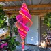 Bright Pink & Orange Wind Spinner Twirly Porch Decor - Etsy