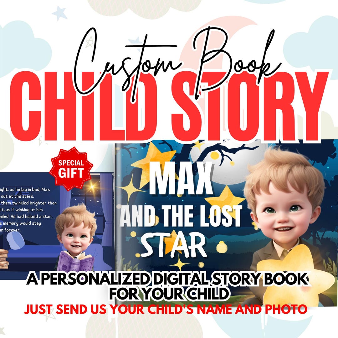 Custom Kids Book, Childrens Personalized Book, Personalized Gift for ...