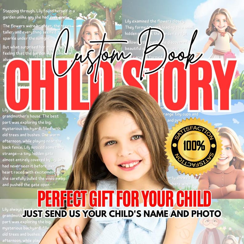 Personalized Children's Book, Birthday Gift for Kids, Personalized Book ...