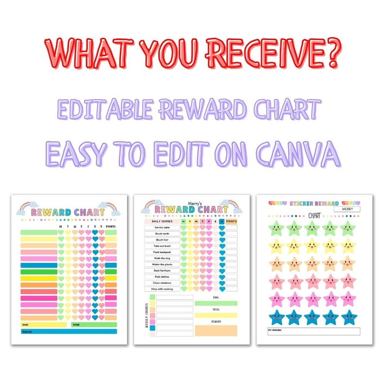 Reward Bucks Template, Reward Chart for Toddler, Reward System Kids ...