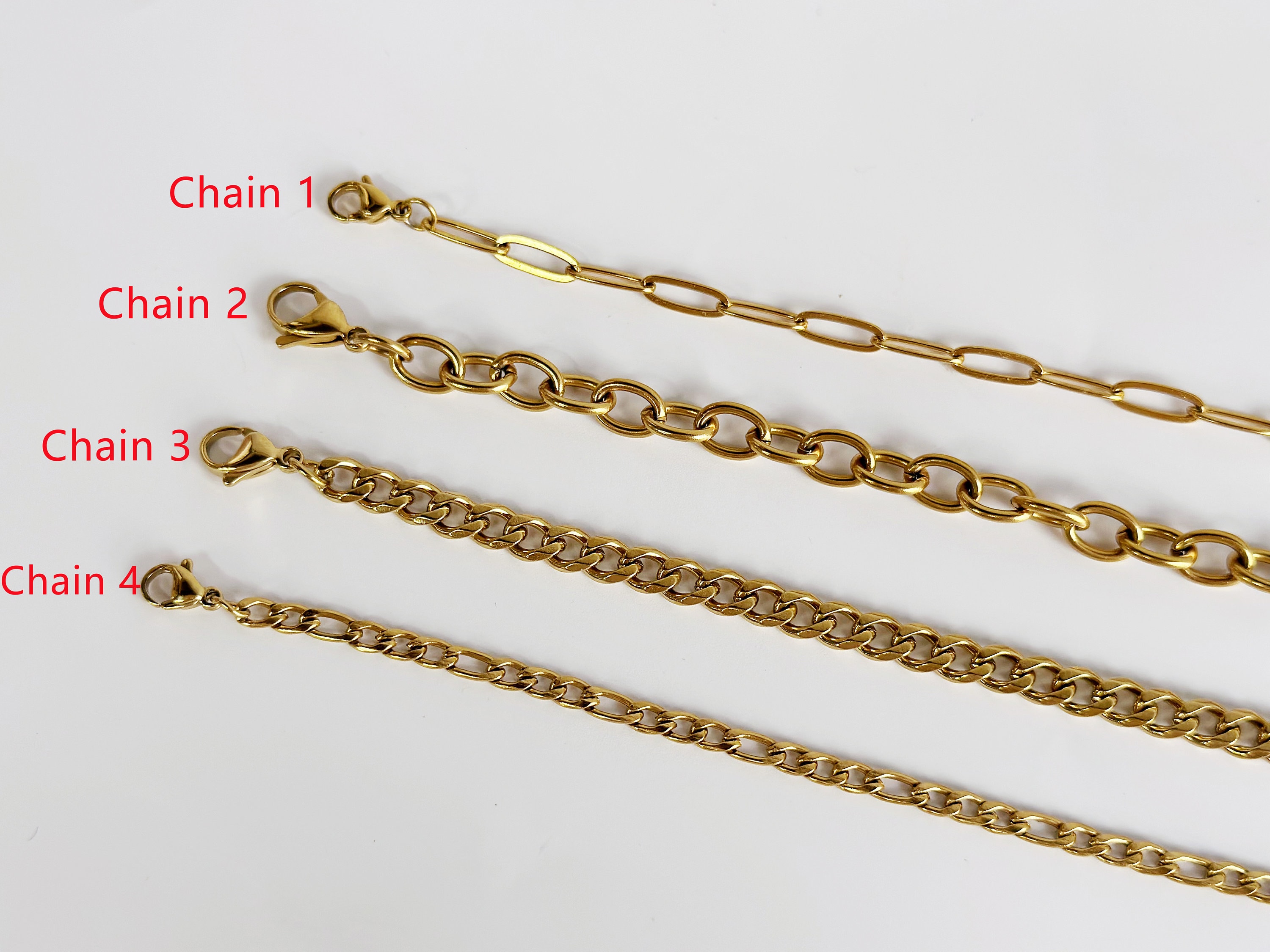 Build Your Own Custom Charm Necklace, Gold Charm Necklace, Custom Charm ...