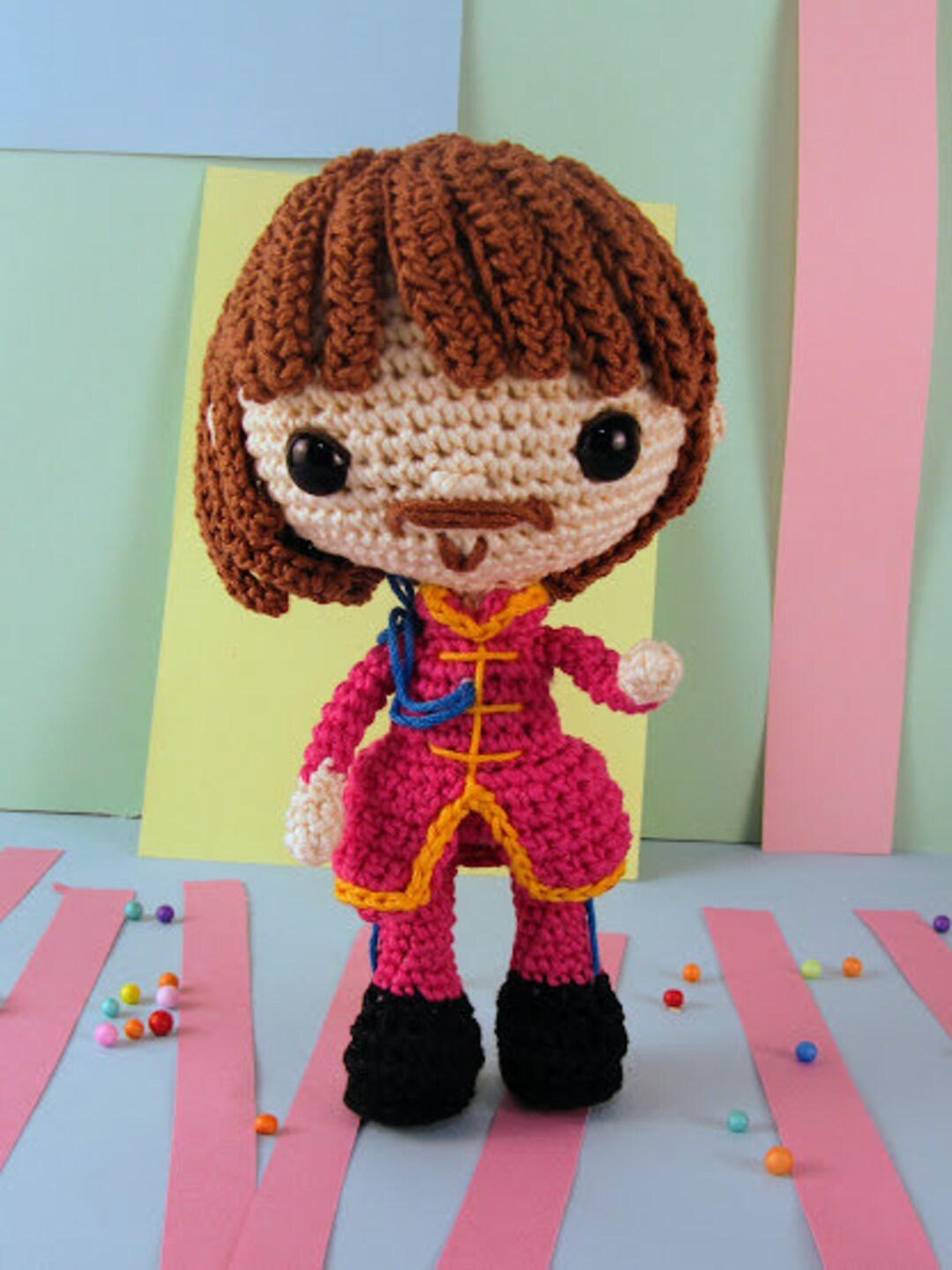 Ringo Pdf Pattern Step by Step Tutorial to Knit the Doll - Etsy