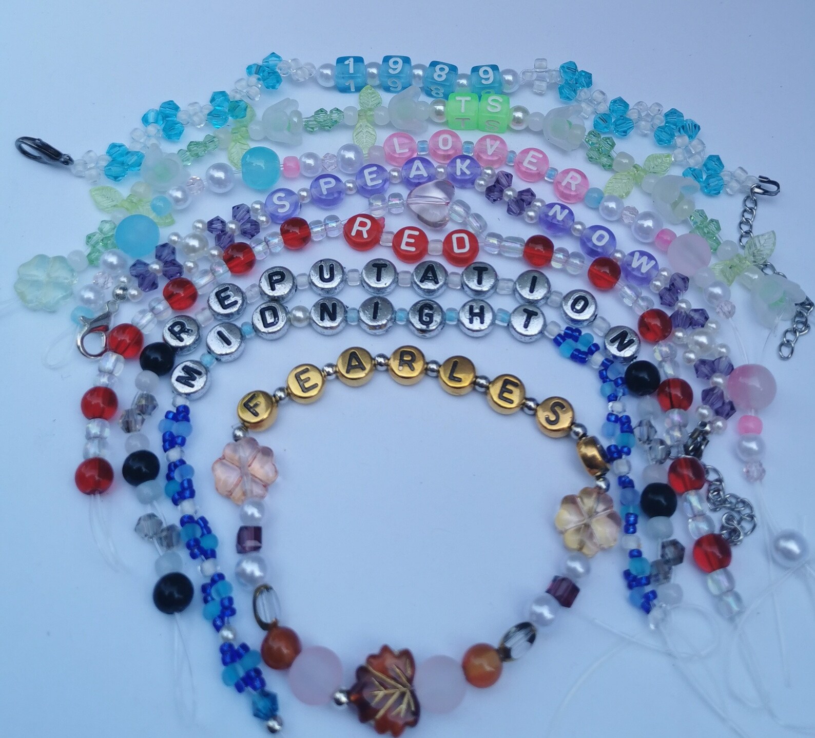 Eras Tour Inspired DIY Bracelet Kit Friendship Bracelet Name Bracelet ...