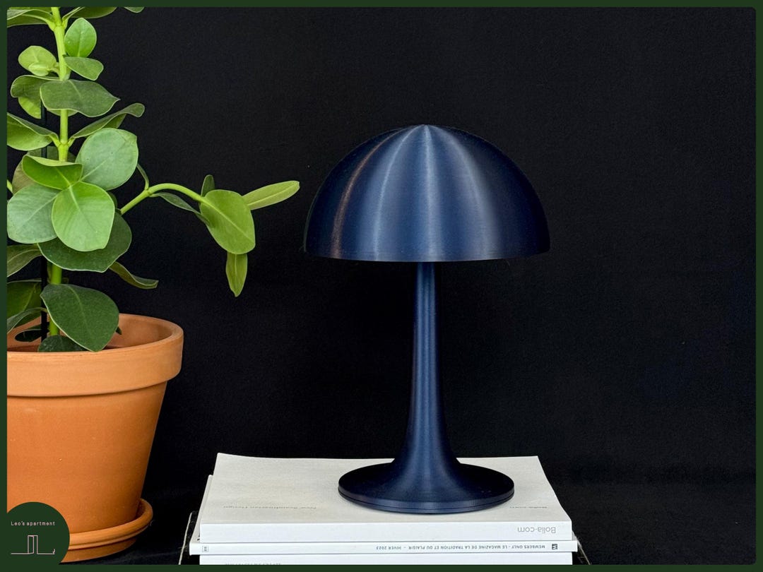 Dark Blue Lamp Portable Table Lamp Wireless Lamp USB Lamp Night Light ...