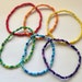 Rainbow Pride Set of 6 Stacked Seed Bead Bracelets - Etsy