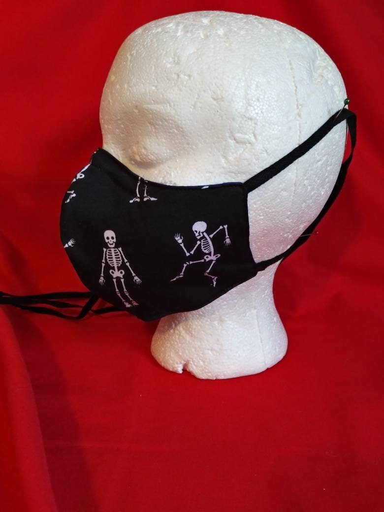 Shaped face mask one size fits most adult mask fabric | Etsy