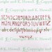 Craftsman Cross Stitch Font Pattern, Craftsman, Font, Letters ...