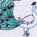 Peacock Hand Embroidery Pattern Bird PDF - Etsy