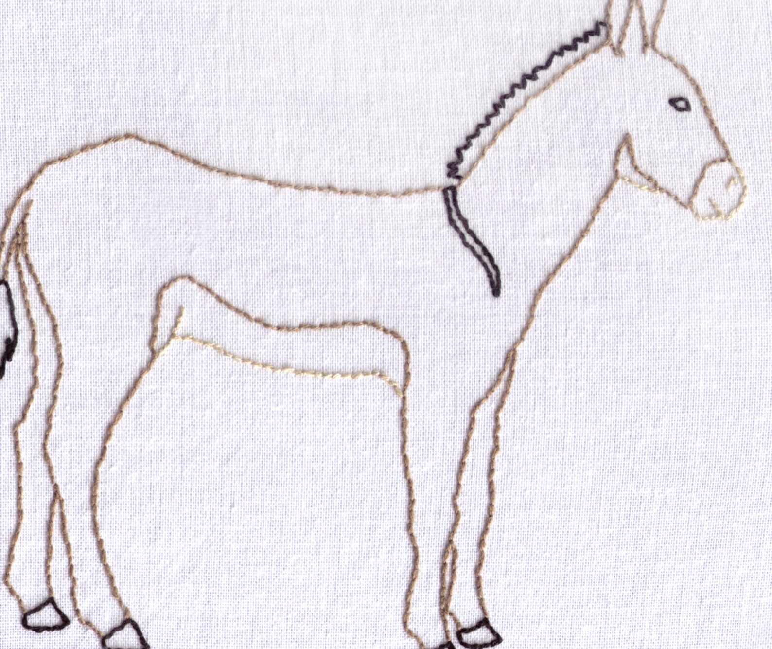 Donkey Hand Embroidery Pattern, Jackass, PDF - Etsy