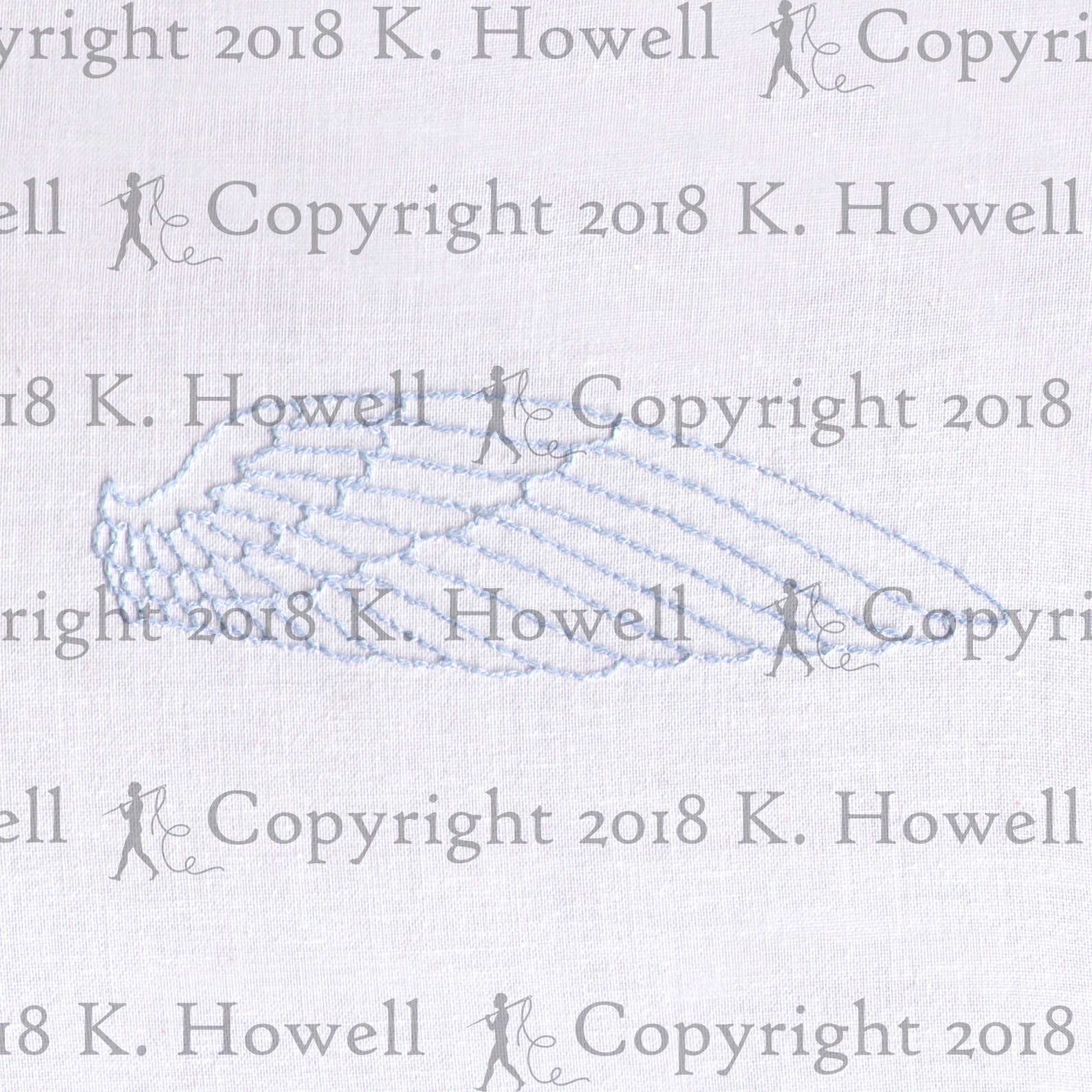 Wing Hand Embroidery Pattern Animal Angel Flight Flying - Etsy