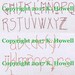 Craftsman Revisited Upper and Lower Case Font Hand Embroidery Pattern ...