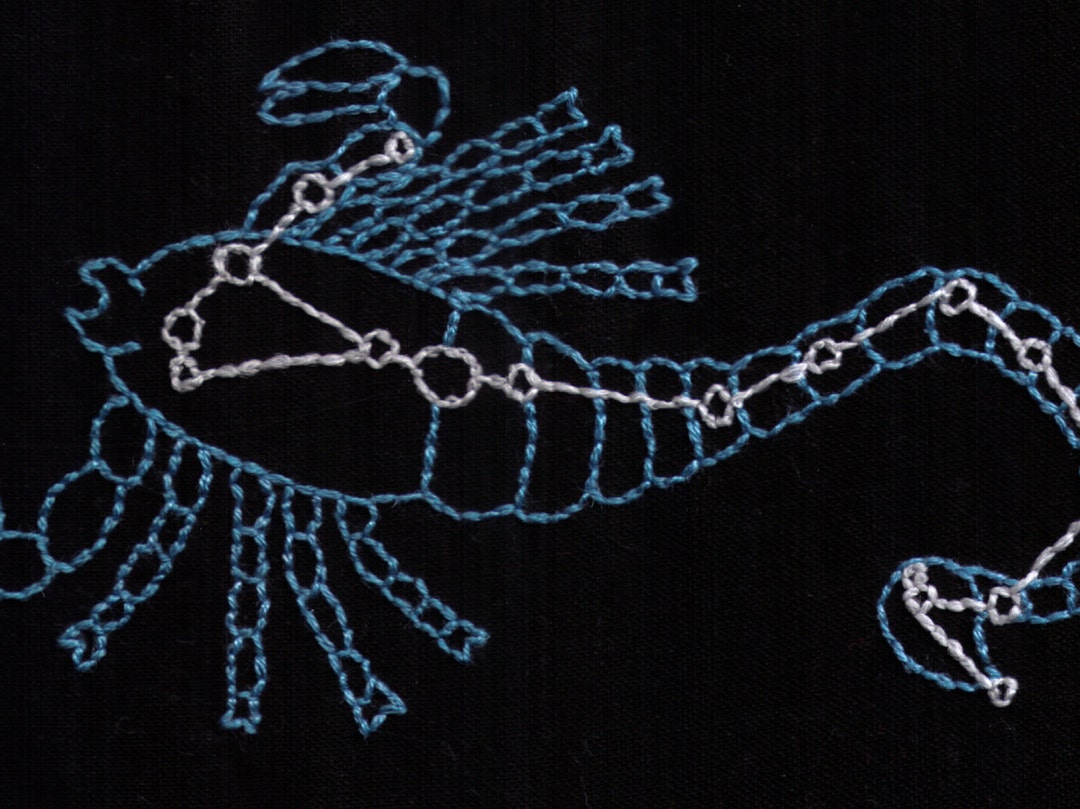 Scorpio, Hand Embroidery Pattern, Constellation, Stars, Scorpion, PDF ...