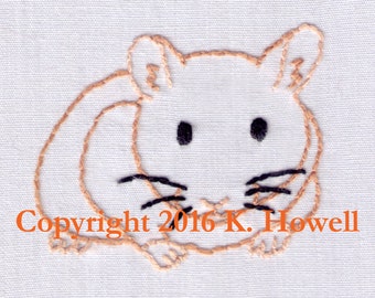 Hamster Knitting Pattern - Etsy