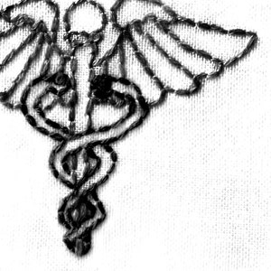 Medical Hand Embroidery Pattern, Medical Personnel, Badge, Nurse ...
