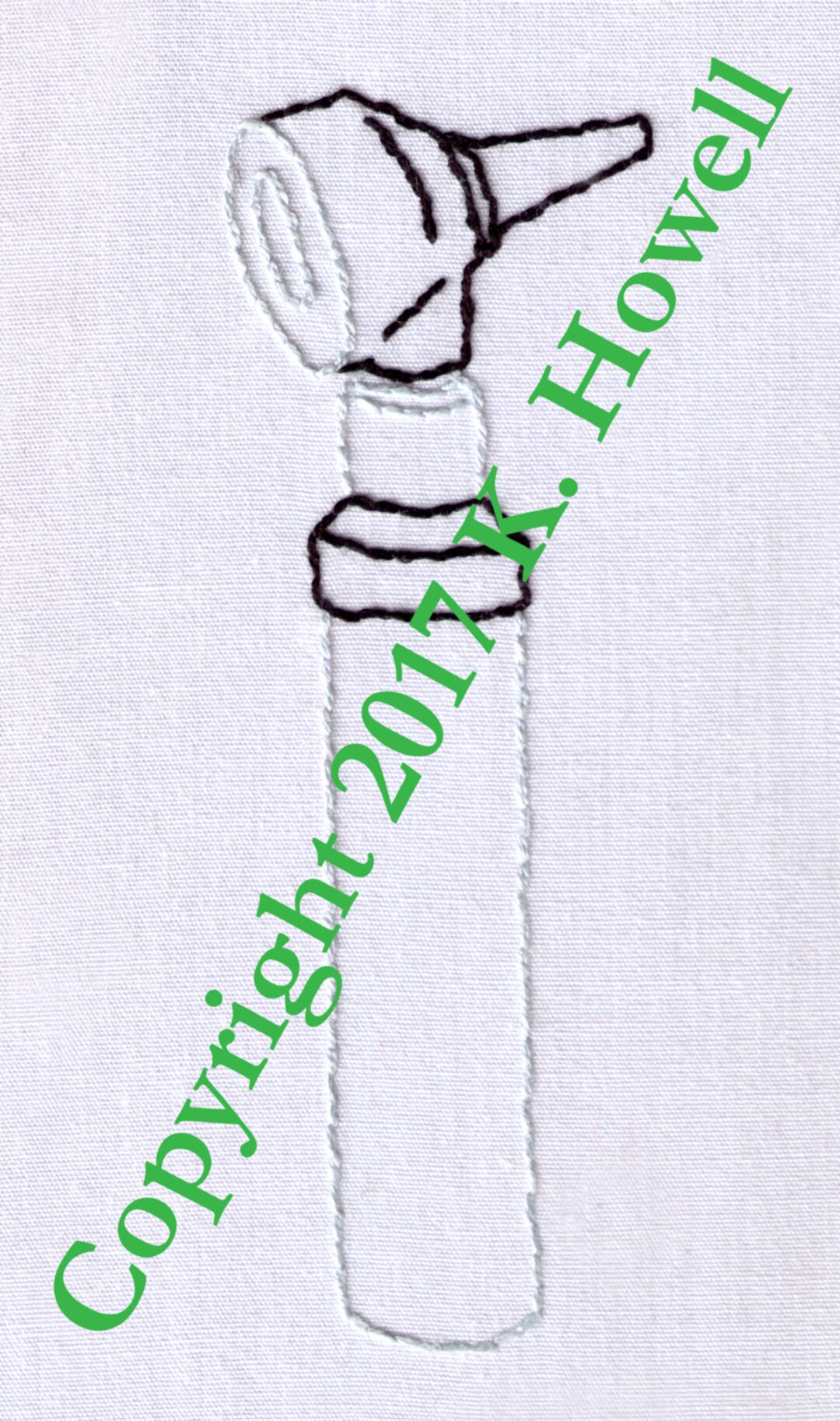 Scope Hand Embroidery Pattern, Otoscope, Ears, Nose, Throat, Scope ...