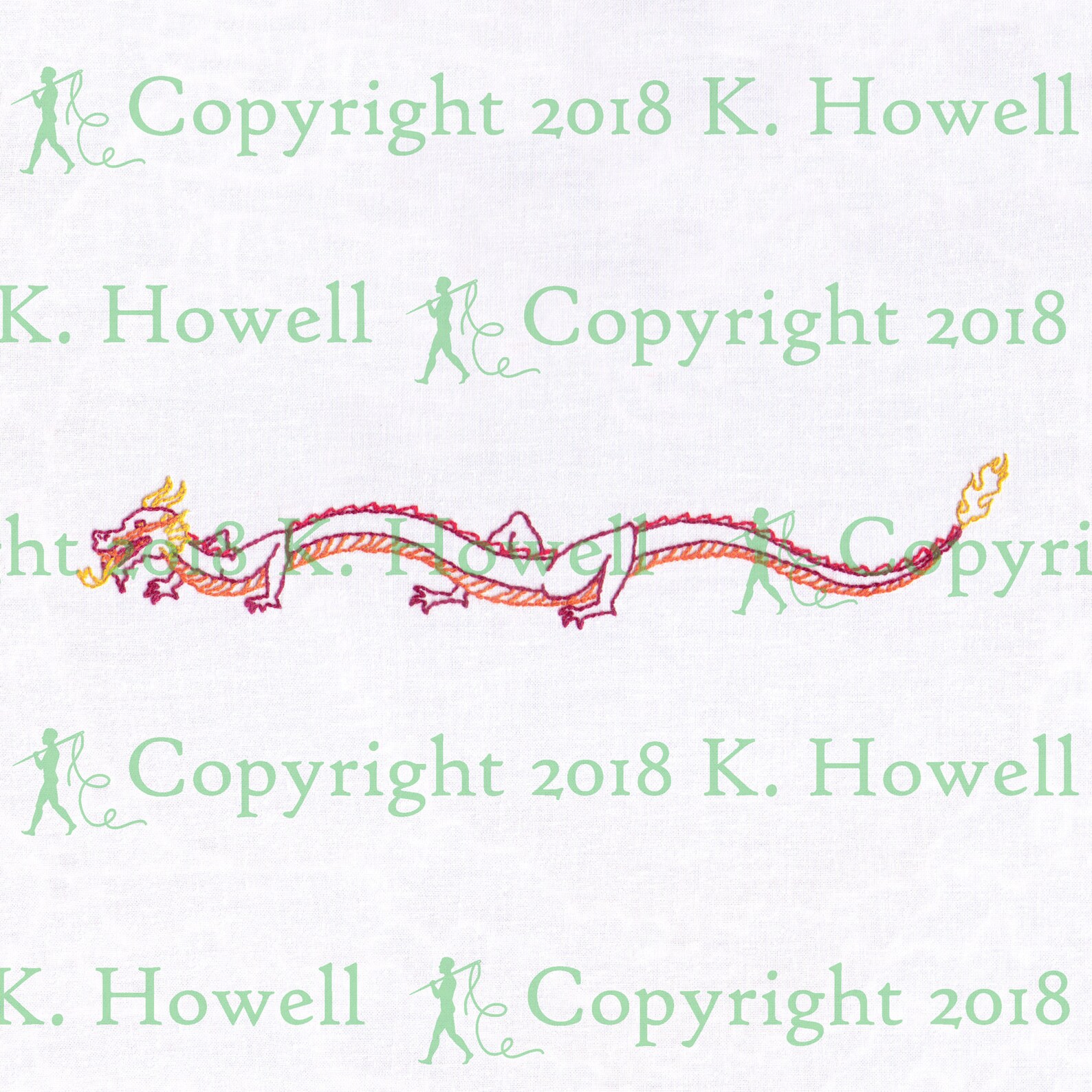 Dragon Hand Embroidery Pattern Dragon Draco Chinese Dragon | Etsy