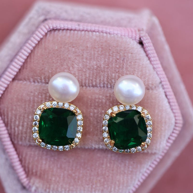 Emerald Event Jewelry - Etsy UK