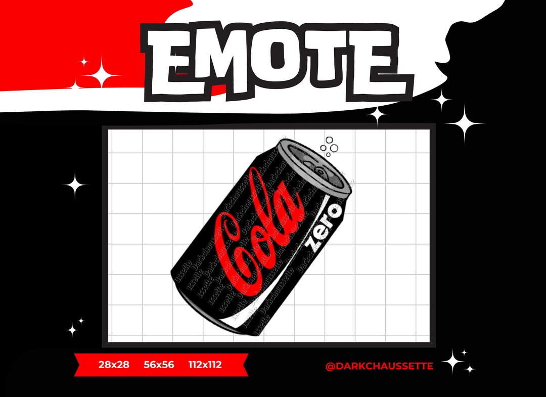 Twitch Emote Coca Zero, Twitch Emote Coca, Emote Coca, Emote Diet Coke ...
