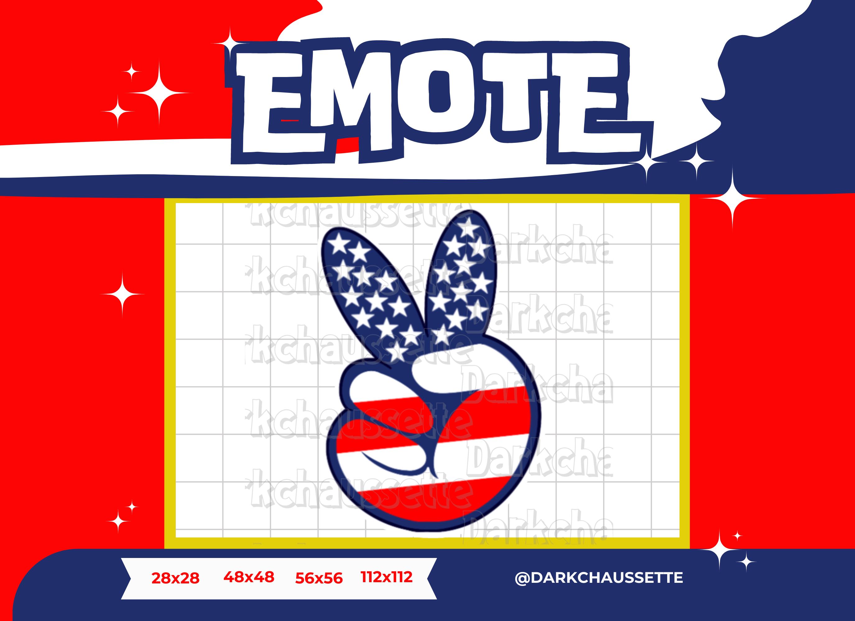 Foam Fingers Emote, Football Twitch Emote, Nfl Emote, Football Emote ...