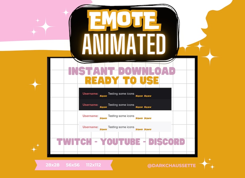 Twitch Emote Meow, Twitch Emote Cat, Emote Meow, Emote Cat, Twitch Cat ...