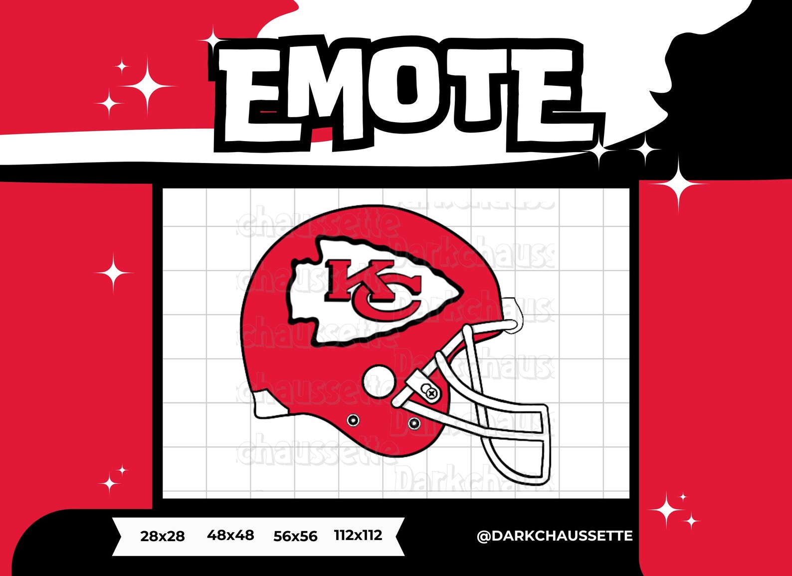 American Football Emote, NFL Twitch, Foot Us Emote, Kansas City Emote ...