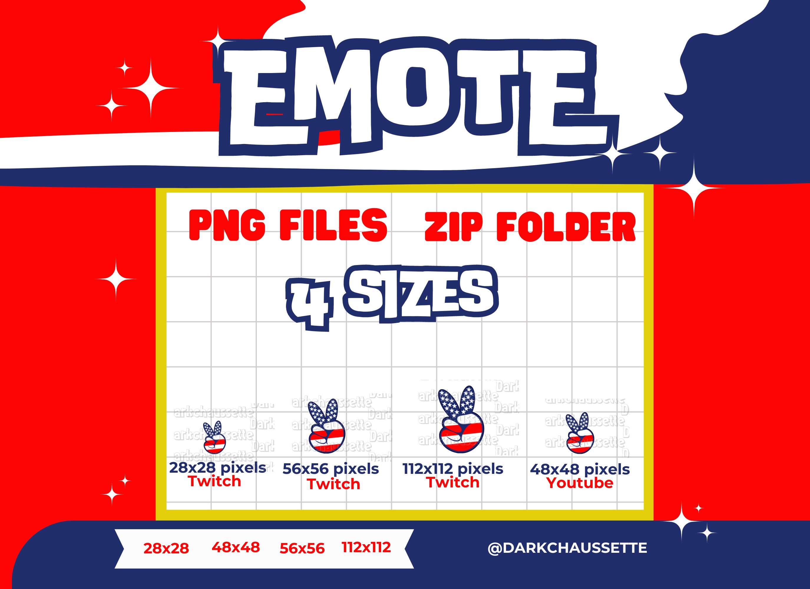 Foam Fingers Emote, Football Twitch Emote, Nfl Emote, Football Emote ...