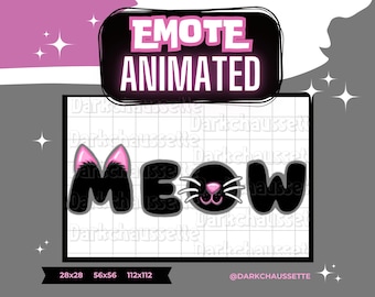 Twitch Emote Meow, Twitch Emote Cat, Emote Meow, Emote Cat, Twitch Cat ...