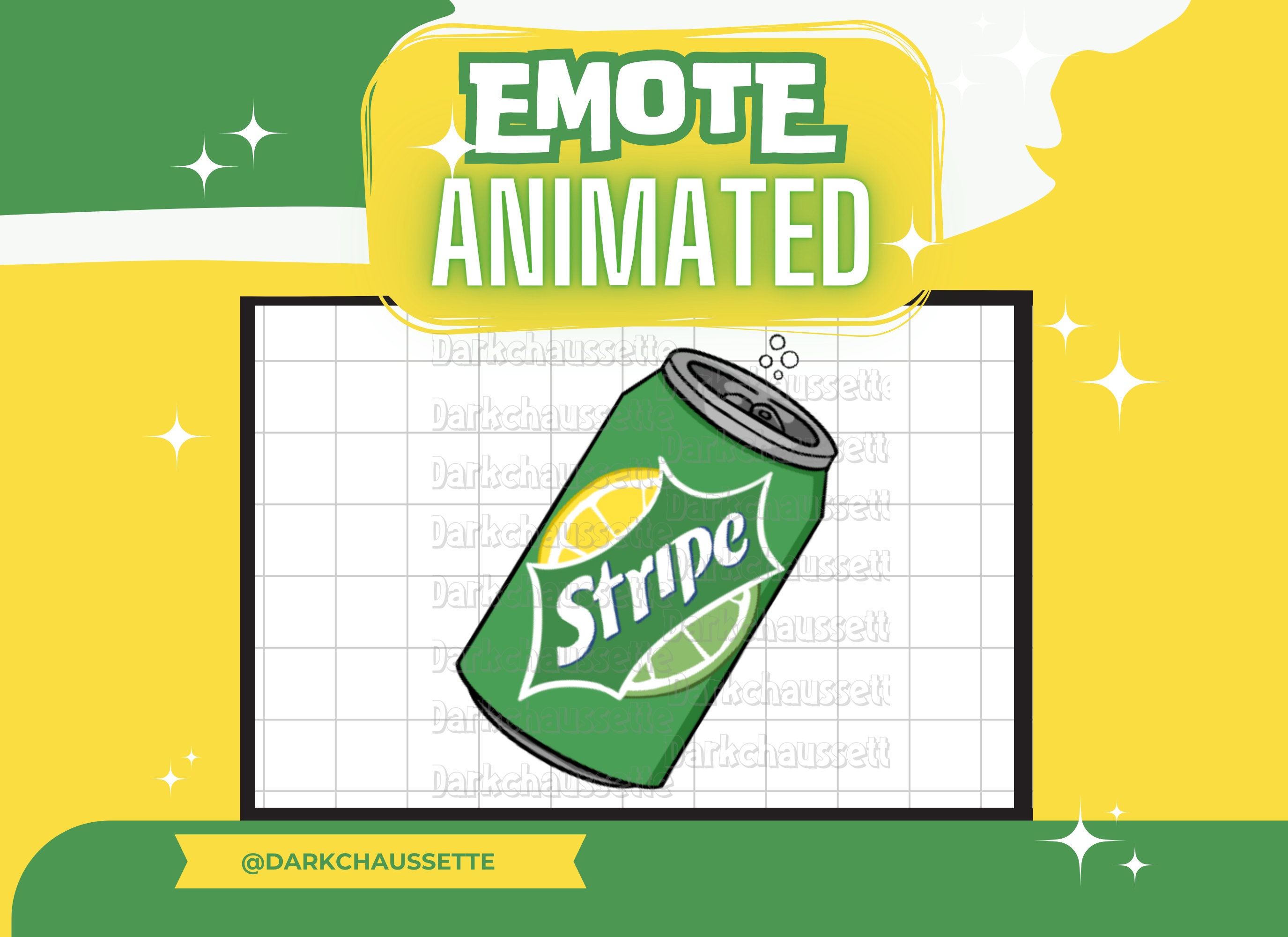Twitch Animated Emote Soda, Twitch Animated Emote Sprite, Emote ...