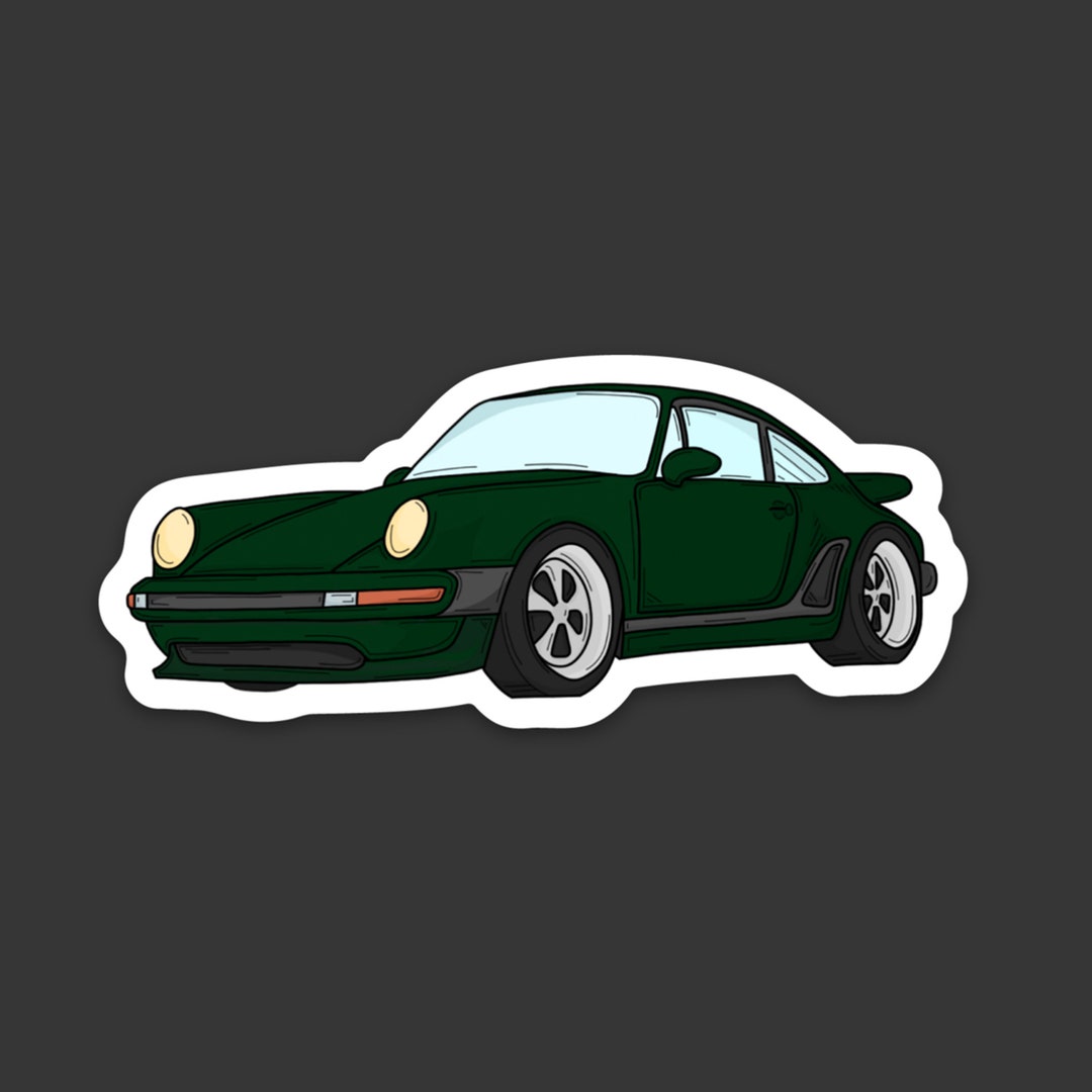 Porsche 911 Vinyl Decal / Sticker - Etsy