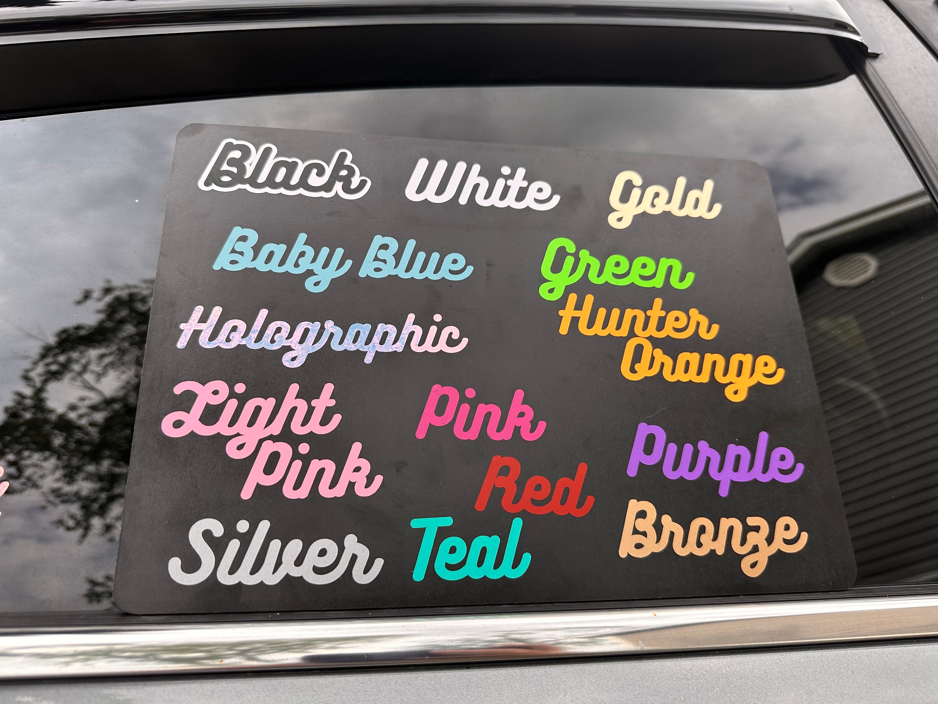Custom Username Decal, Social Media Handle, Instagram, Snap, Facebook ...