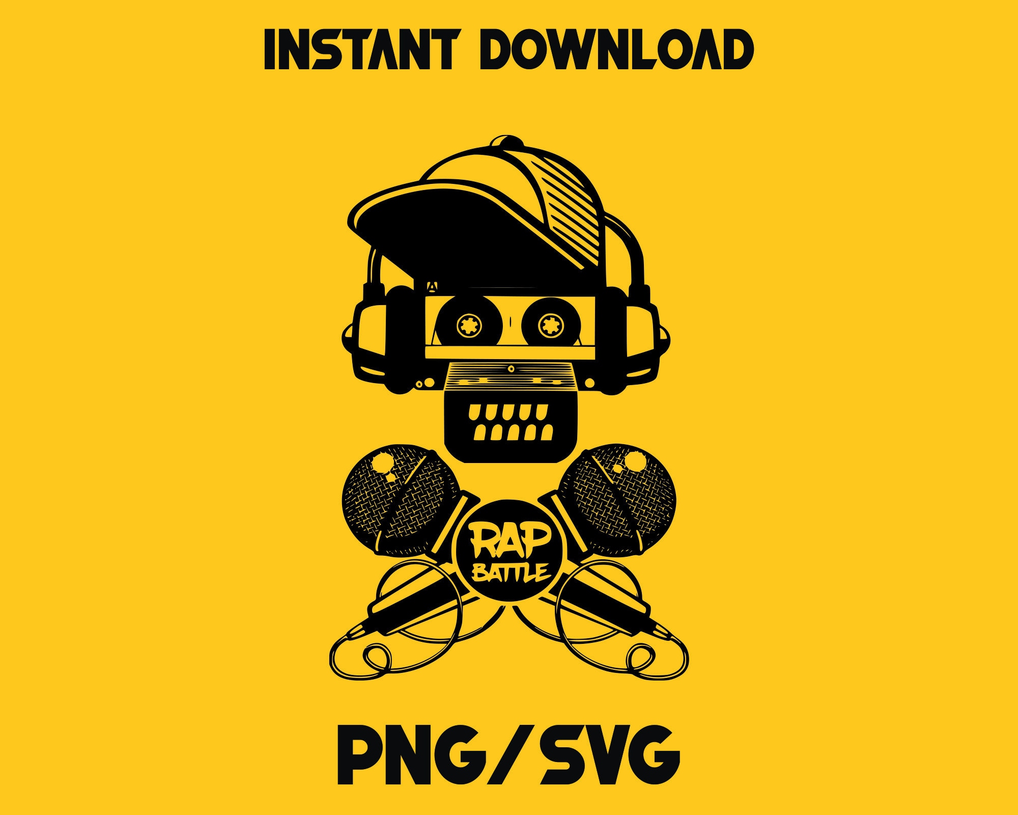 Rap Battle Sign Skull Svg, Headphones Svg, Cool Skull Svg, Rap Svg ...