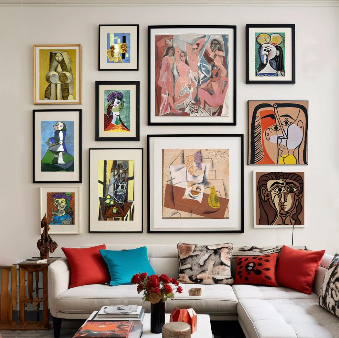 150+ Cubism Art Bundle, Pablo Picasso Art Prints, Mid-century Decor ...