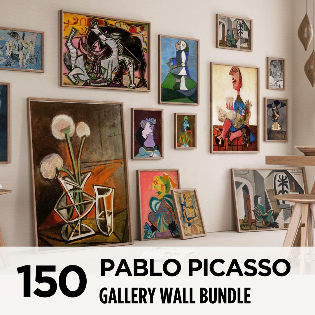 150+ Cubism Art Bundle, Pablo Picasso Art Prints, Mid-century Decor ...