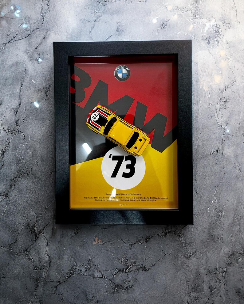 Custom 3D Car Display Frame - Personalized Diecast Car Shadow Box for ...