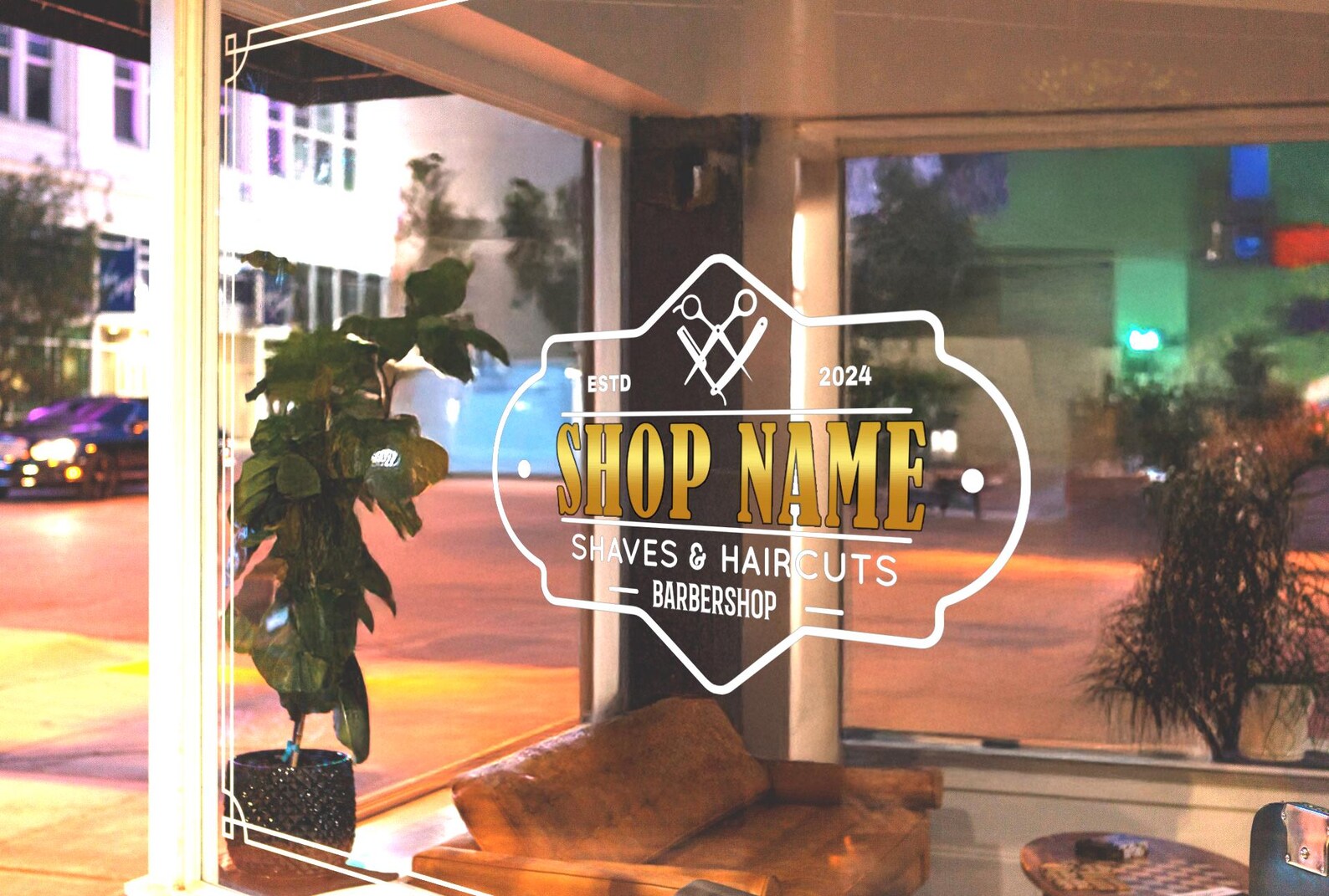 Custom Business Window Decal Personalized Storefront Sticker Vinyl Shop ...