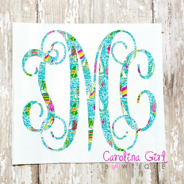 Rear Window Monograms - Etsy