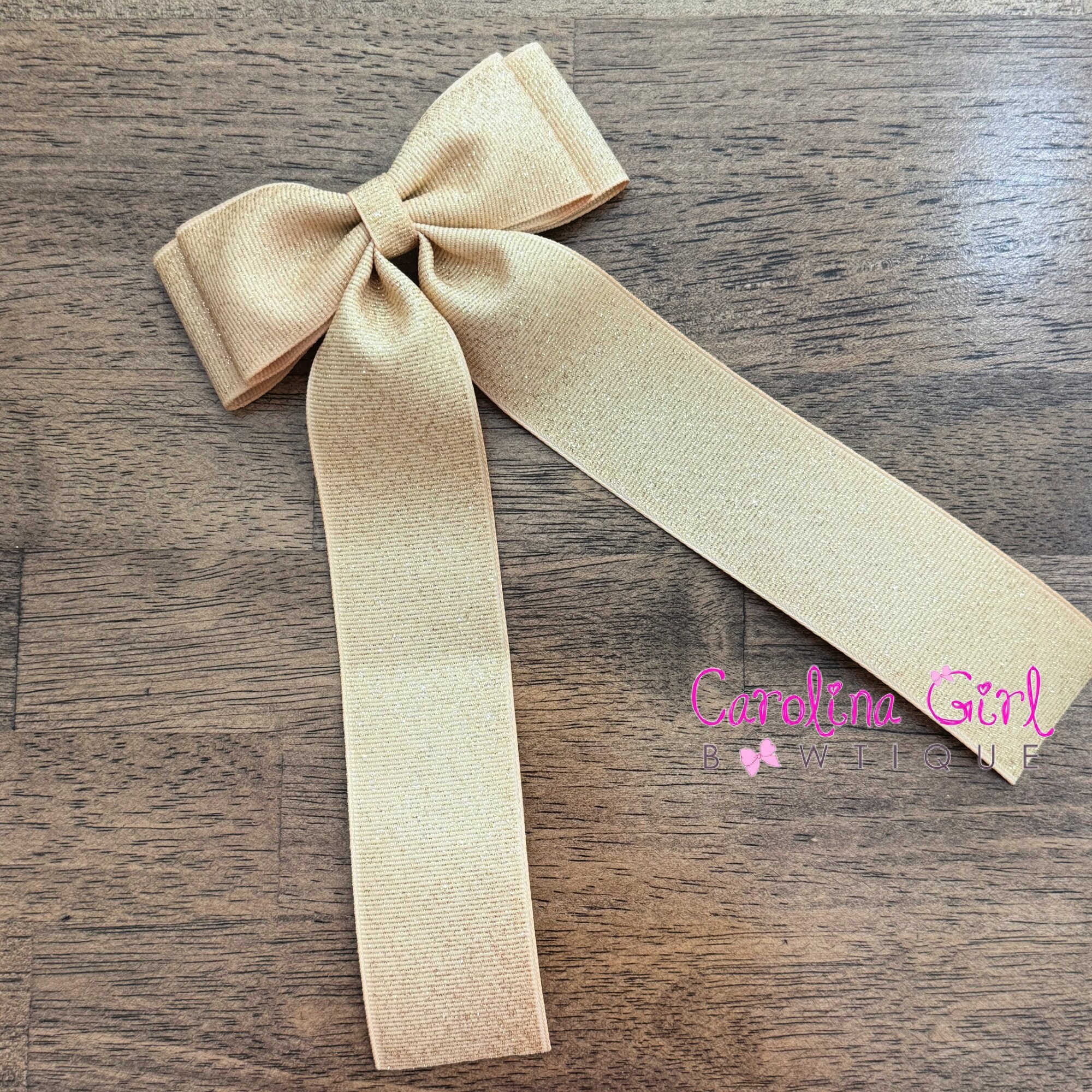 Gold Sparkle Bow ~ Hair Bow ~ Elegant Hair Bow ~ Adult Hair Clips ...