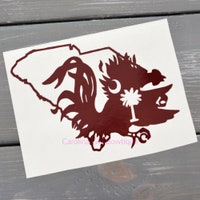 South Carolina Gamecocks 12 Premium Vinyl Decal Licensed NCAA - Etsy