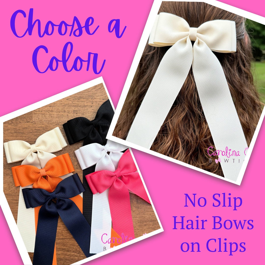 Hair Bow ~ You Choose Color ~ Elegant Hair Bow ~ Adult Hair Clips ...