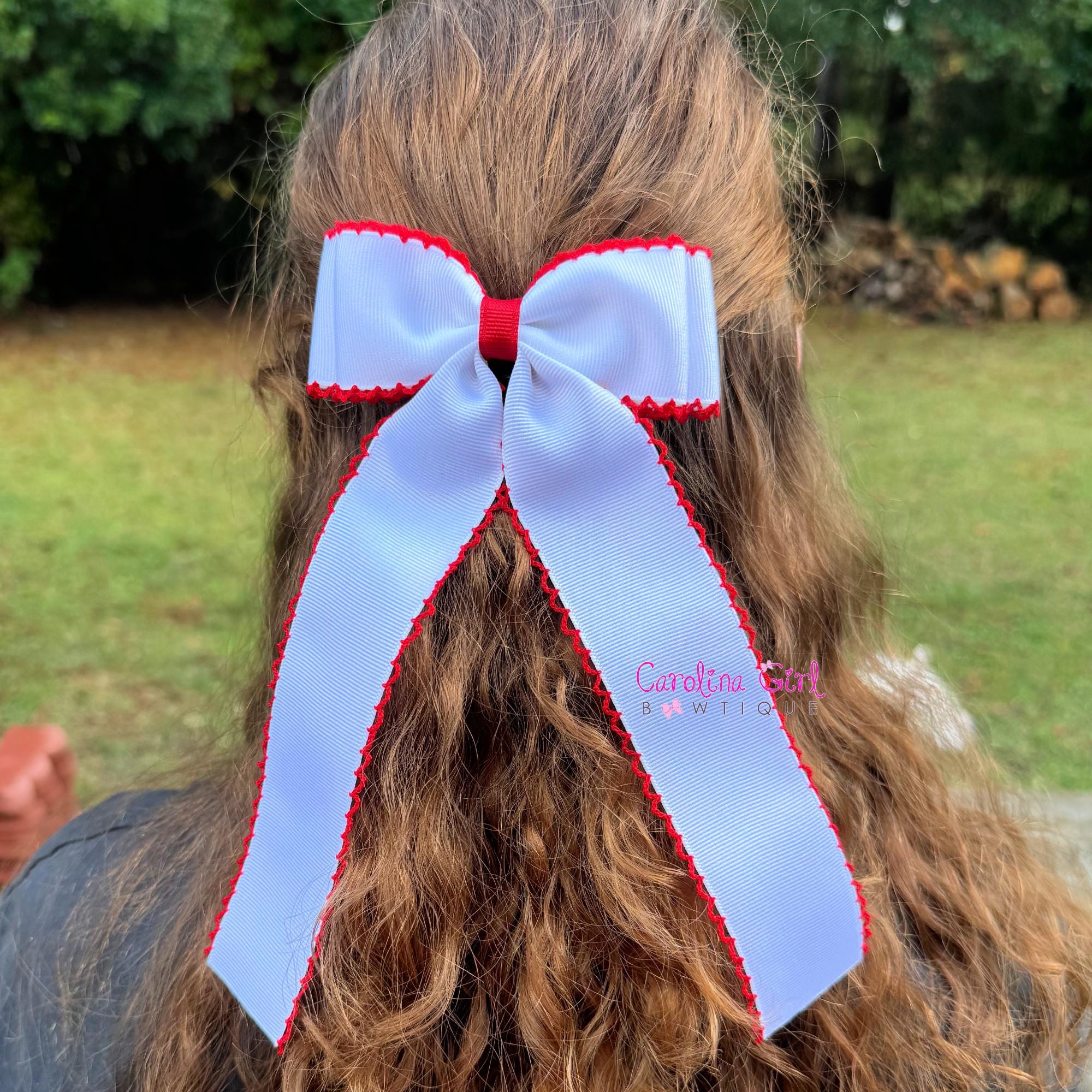 Moonstitch Bow ~ Elegant Hair Bow ~ Adult Hair Clip ~ Adult Hair Bow ...