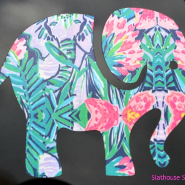 Elephant Car Decal - Etsy