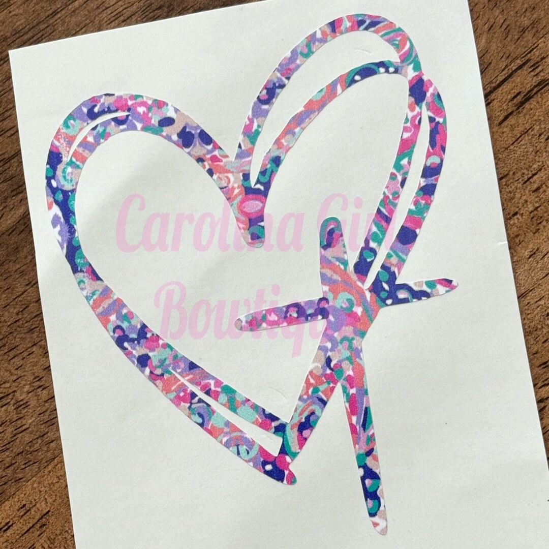 Cross Heart Decal Christian Decal Vinyl Tumbler Decal Uplifting Cup ...