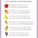 Colorful Grade 1 Writing Practice English Worksheet - Etsy