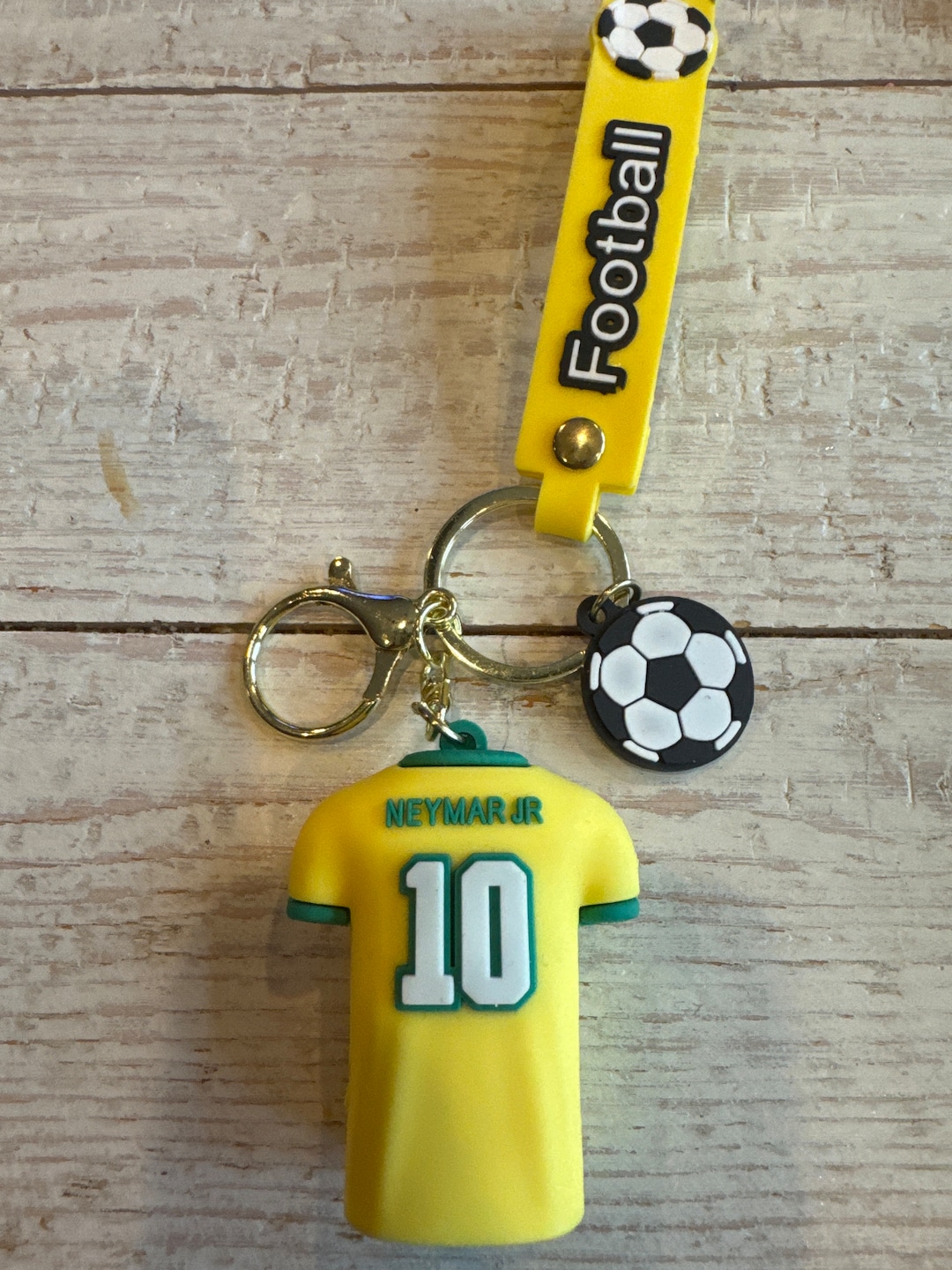 Neymar Jr #10 Soccer Keychain Team Brazil - Etsy