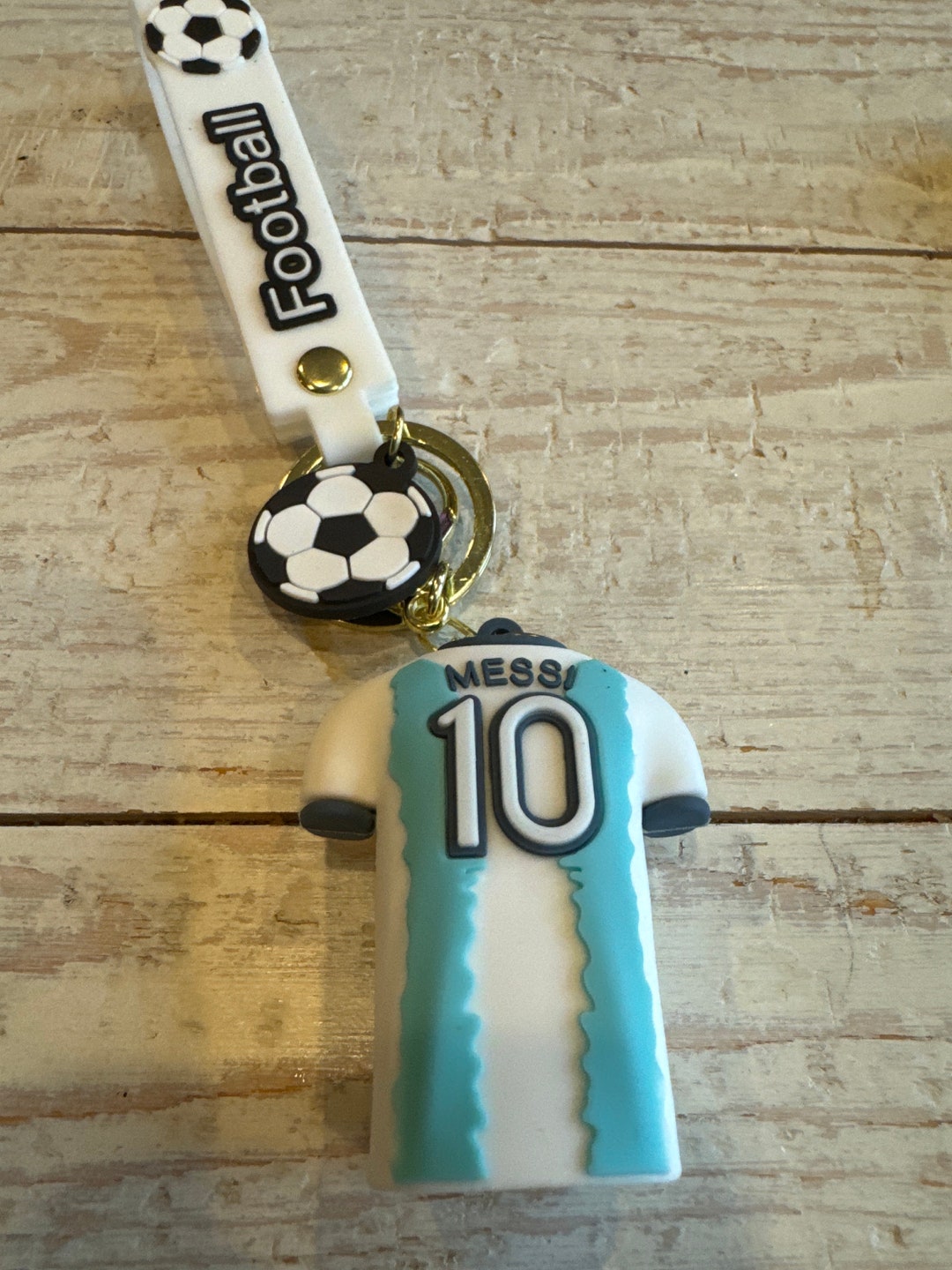 Messi #10 Soccer Keychain - Etsy