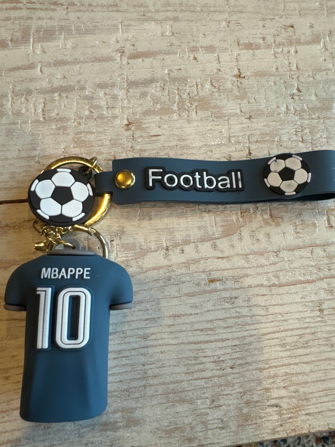 Mbappé #10 Soccer Keychain Team France - Etsy